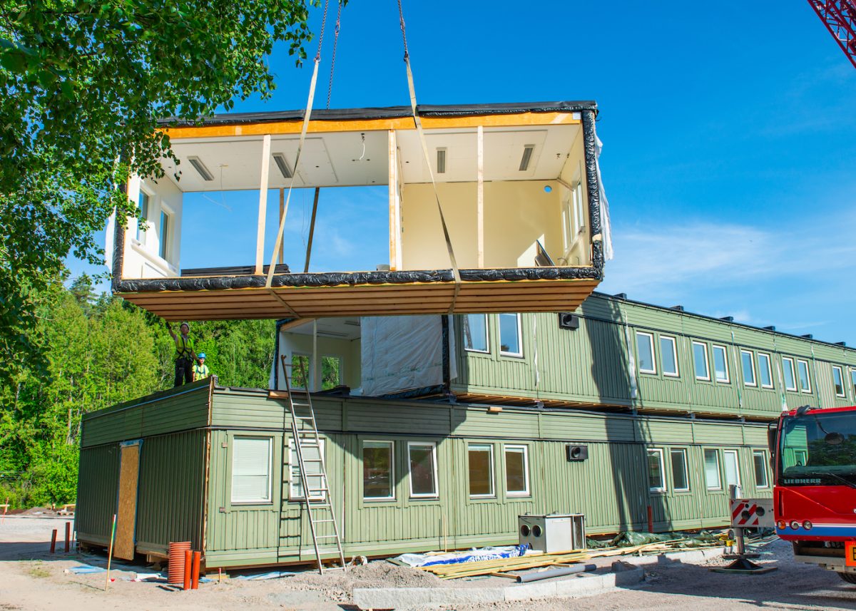 Modulbyggen som ger tyst och skön arbetsmiljö – PCS Modulsystem